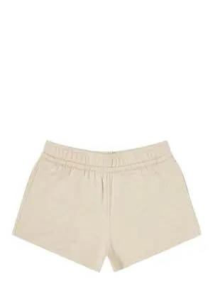 Burberry Burberry Embroidered Logo Relaxed Fit Shorts Nude
