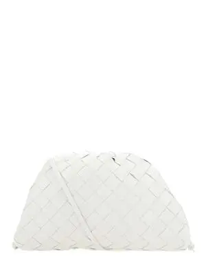 Bottega Veneta The Mini Pouch Bag - Chalk White