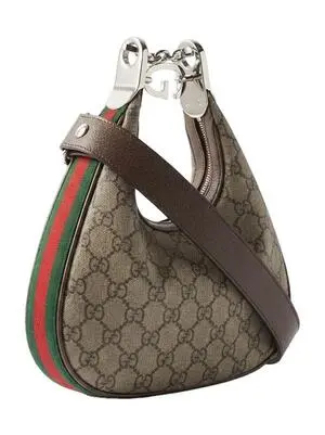 GUCCI Gucci GG Supreme Interchangeable Strap Shoulder Bag
