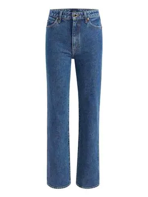KHAITE Khaite Danielle Straight-Leg Jeans