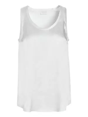 Brunello Cucinelli Brunello Cucinelli Scoop Neck Sleeveless Tank Top No
