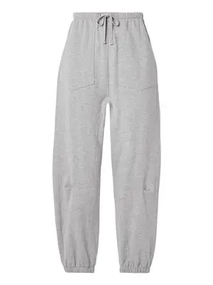 NILI LOTAN Dulce Jersey Track Pants - Grey