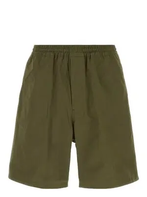 Prada Elasticated Waistband Shorts - Military Green