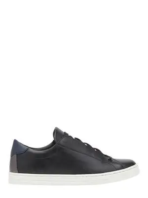 Fendi Logo Casual Sneakers - Black