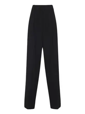 THE FRANKIE SHOP Pleated Detail Trousers - Black