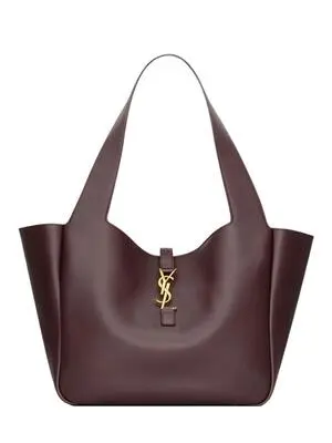 Saint Laurent Saint Laurent Le 5 À 7 Bea Tote Bag Raisin Color