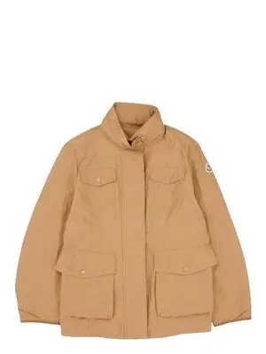 MONCLER Moncler Logo Patch High Neck Jacket