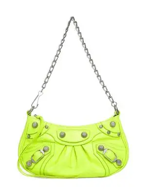 Balenciaga Le Cagole Chain Mini Shoulder Bag - Yellow