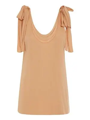 CHLOÉ Chloe Tie-Fastening Tank Top
