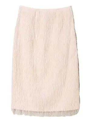 TWINSET Twinset Feather Detail Skirt