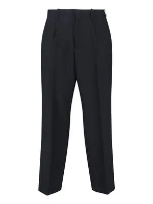 Our Legacy Our Legacy Pleated Front Fold Trousers Black