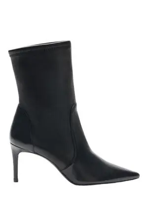 STUART WEITZMAN Pointed Toe Stiletto Heeled Boots - Black