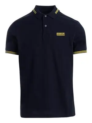 Barbour Short-sleeved Polo Shirt Black