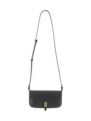 Pinko Pinko Logo Detailed Crossbody Bag Black