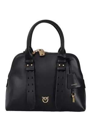 Pinko Escape Bag Medium Bowling Handbag - Black