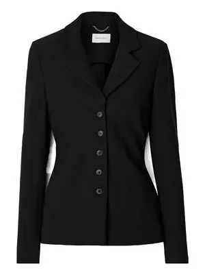 Magda Butrym Single-breasted Suit Jacket - Black