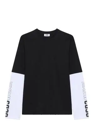 Gcds Long Sleeve T-shirt - Black