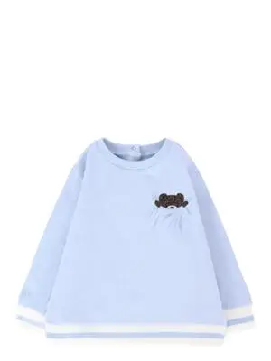 Fendi Teddy Bear Print Sweatshirt - Blue