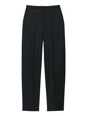 Alexander Wang Slit Back Low Waisted Tailored Trousers - Black