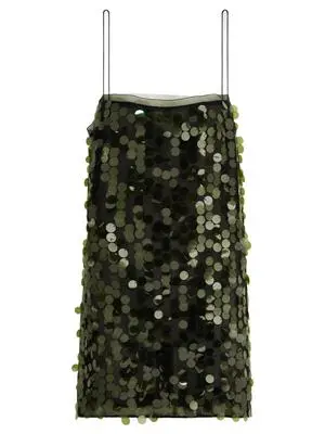 16Arlington Sequin Embellished Mini Dress - Black