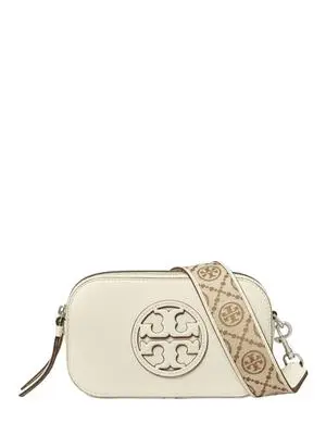 Tory Burch Mini Miller Crossbody Bag - Ivory
