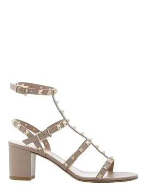 Valentino Garavani Valentino Garavani Rockstud Caged Sandals Nude