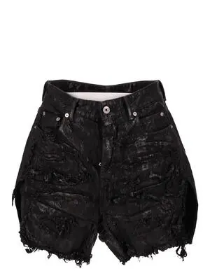 Rick Owens Belt Loop Shorts - Black