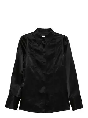 JIL SANDER Long-sleeved Shirt - Black