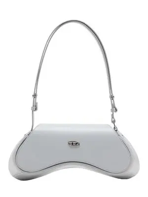 DIESEL® Diesel Play Crossbody Curved Shoulder Bag Grey