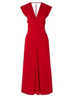 ST. AGNI ST. AGNI Draped Maxi Dress With Train No