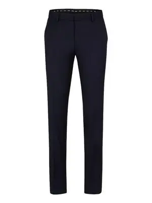 Hugo Boss Slim Fit Tailored Trousers - Black