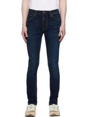 NUDIE JEANS Nudie Jeans Co. Slim Fit Dark Wash Denim Jeans