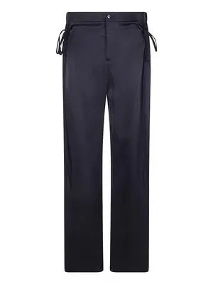 ANN DEMEULEMEESTER High Comfort Trousers - Black