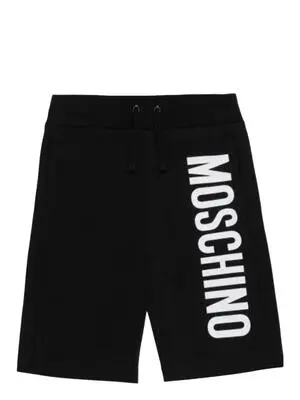 Moschino Detail Shorts - Black