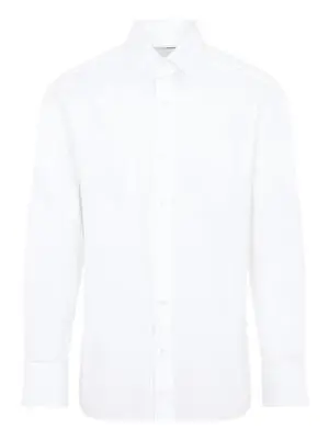 TOM FORD Buttoned Long-sleeved Shirt - White