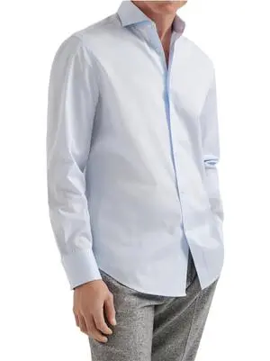 Brunello Cucinelli Button-up Shirt - Gray