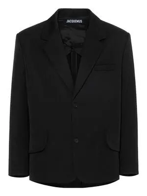 Jacquemus La Veste Titolo Blazer - Black