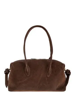 Yuzefi Brioche Shoulder Bag - Brown