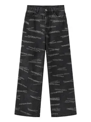 MARISSA CHIARA Marissa Chiara Printed Belt Loop Jeans
