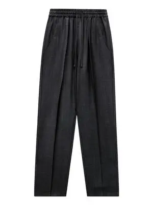 Isabel Marant Étoile Liska Pleated Trousers - Anthracite