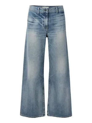 NILI LOTAN Megan Wide-leg Jeans - Gray