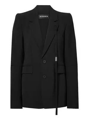ANN DEMEULEMEESTER Rachele" Twill Blazer - Black