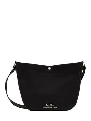 A.p.c. Journal Satchel Bag - Black