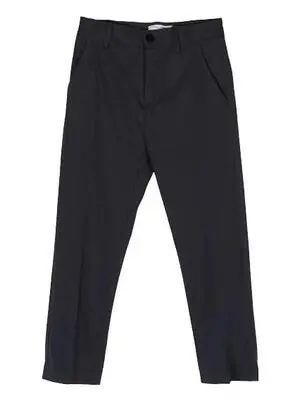 PAOLO PECORA Stretch-design Chino Trousers - Black