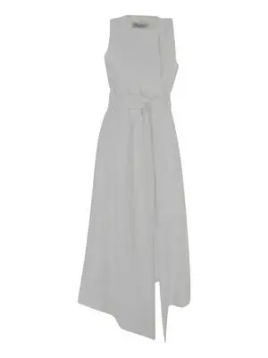 Max Mara Long Vest Jacket - Gray