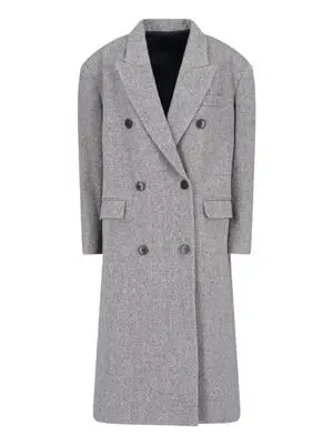 Isabel Marant Étoile Double-breasted Coat - Gray