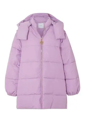 PATOU Zip-up Hooded Jacket - Purple