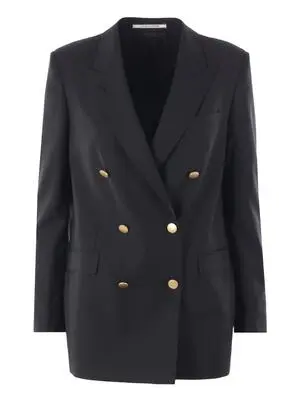 Tagliatore Jasmine Double-breasted Tailored Blazer - Black