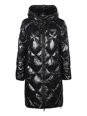 Duvetica Quilted Hooded Suit - Black