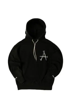 Aries Bad Friday Graphic Printed Hoodie - Black
